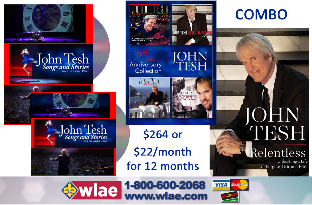 John Tesh: Songs and Stories from the Grand Piano 3 - COMBO – Shop WLAE